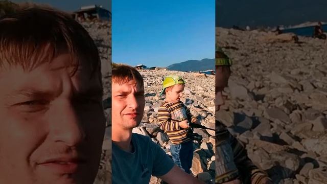 Рыбалка с сыном