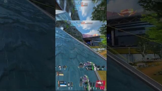 Apex Legends - Fusie Launching a Blind Frag at C
