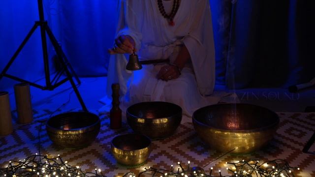 Live Tibetan Singing Bowls Meditation | Sound Healing For Relaxation | Shavasana