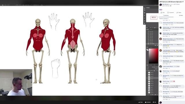 Marc Brunet ART School - Weekly Stream Episode 17