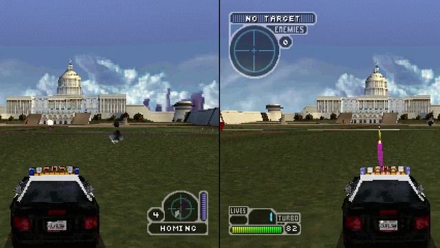 Twisted Metal III [h] скорострельность