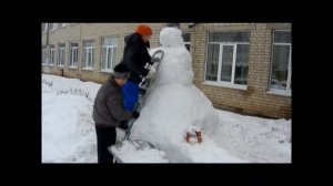 Снеговик Детского дома