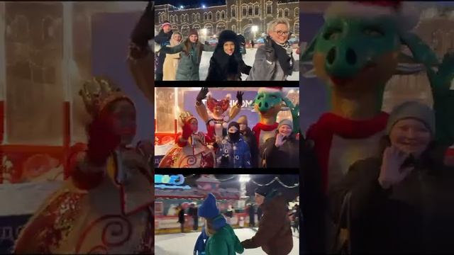 Компания ТЕХИНКОМ на Красной площади на ГУМ-Катке #shorts #техинком