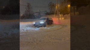 Audi A6 Allroad Snow drift