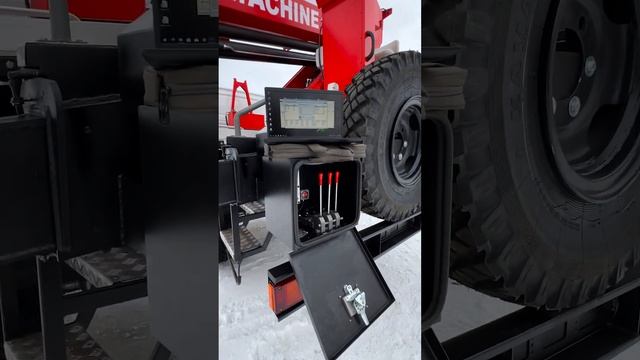 Автогидроподъемник RED MACHINE 22Э на базе SADKO Next С42А43 #shorts  #техинком #производство
