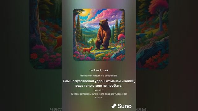 Вот пришли враги в деревню, лютою толпой. Панк рок фолк Медведь бгатырь.