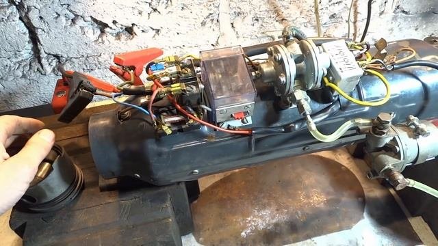 Бензиновая автономная печка в машине