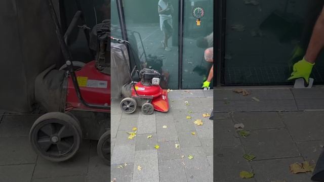 На видео продемонстрировано применение двигателя внутреннего сгорания для уборки листвы. Это нест...