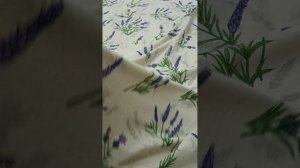 Хлопкольняная ткань Виолетта с лавандой , ширина 220 см
Хлопок/лен