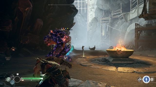 Махач у костра | GOD OF WAR | Сложность Бог войны