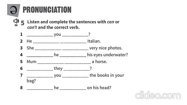 1 Prepare test 5 Plus pronunciation