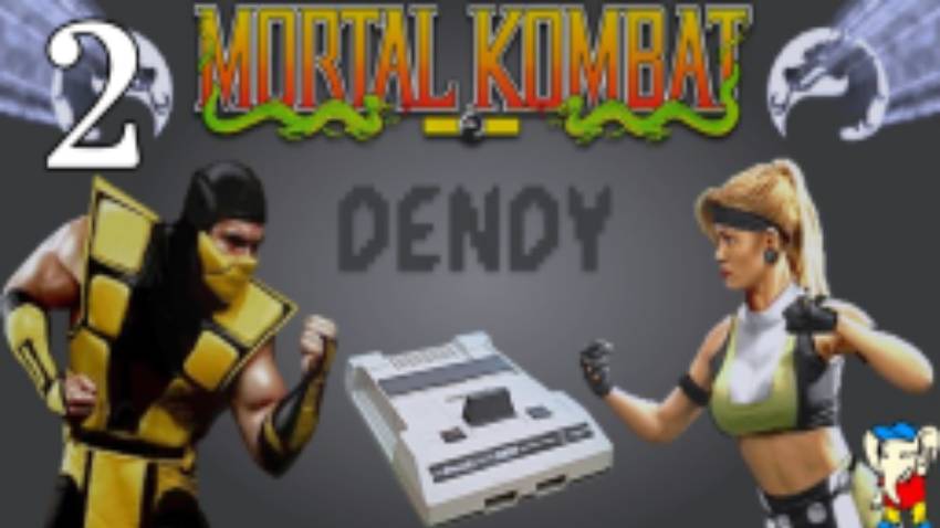 Прохождение➣MORTAL KOMBAT (DENDY)➣002➣Джонни Кейдж