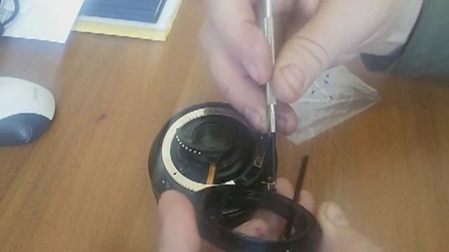 Ремонт объектива Nikon 18-105 mm (18-55 mm) заменить байонет