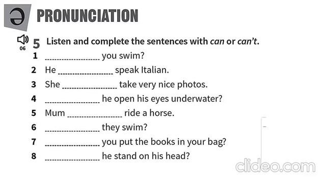 1 Prepare test 5 Standart pronunciation