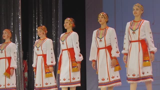 чувашский танец. анс. "радость"