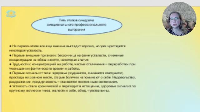 Мастер-класс "Способы преодоления эмоционального выгорания через ресурсы и саморегуляцию"