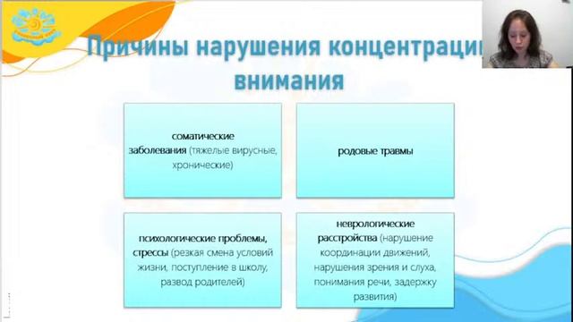 Включение нейропсихологических занятий в образовательный процесс для развития концентрации внимания
