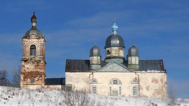 Бывший костел в Микулино