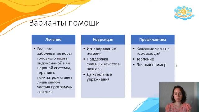 Вебинар "Эмоционально неустойчивые дети. Как найти подход?"