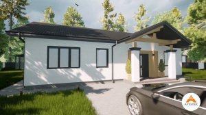 Проект загородного дома Ноктюрн 109 м²