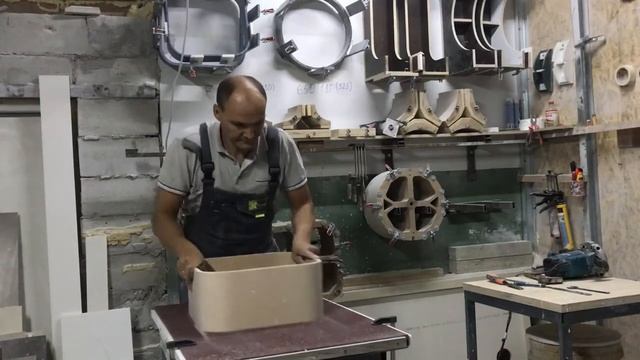 Акриловая мойка с металлическим дном. Часть 2