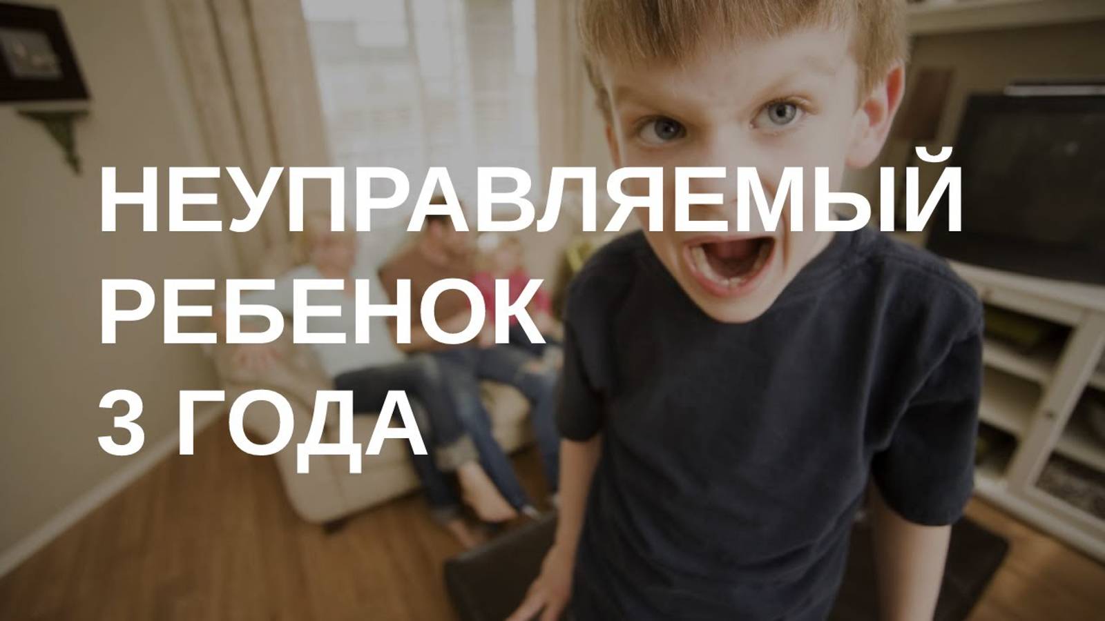 Трудный ребенок в 3 года: что делать? Отвечает психолог