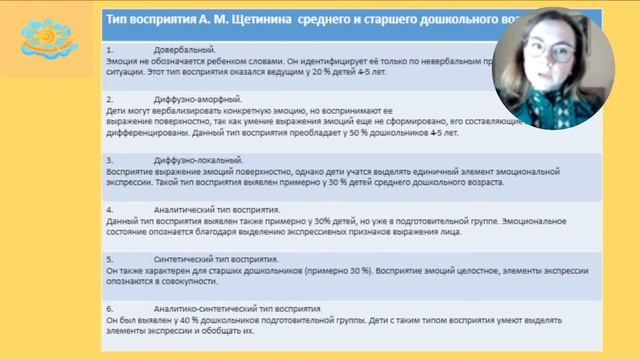 Вебинар Технология развития эмоционального интеллекта детей дошкольного возраста