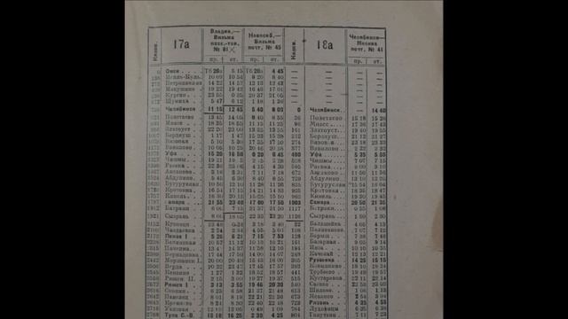 В какие города можно было доехать поездом из Вязьмы в разное время.