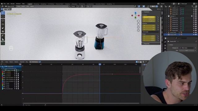 Blender Slide Animation [Free Course_ Part 14]