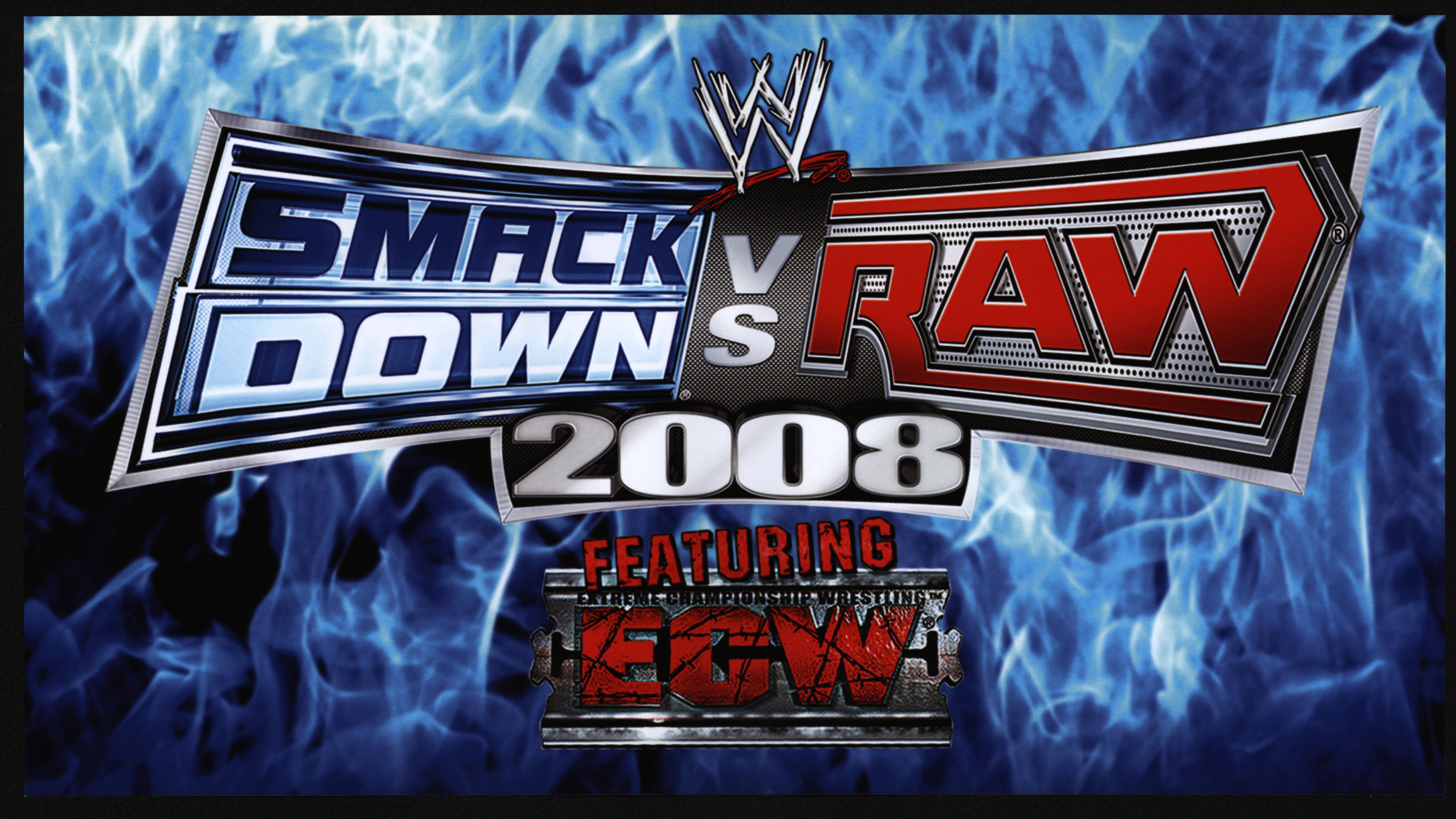 Обзоры игры - SMACK DOWN vs RAW 2008 Featuring ECW - 39. (Реслинг) PC - HD Full. 1080p.