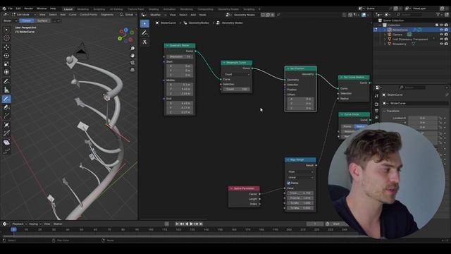 Growing Strawberry Geometry Nodes [Free Course_ Part 15]