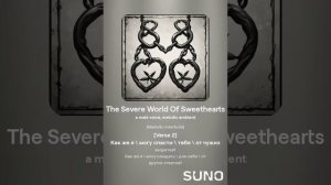 todalzeit - The Severe World Of Sweethearts (a male voice-melodic ambient created by AI)