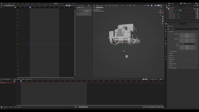 Car Loop Animation Tutorial in Blender 31  Polygon Runway