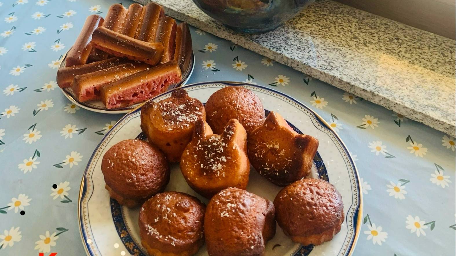 Кисельные кексы. Готовим вместе с детьми! простой рецепт!