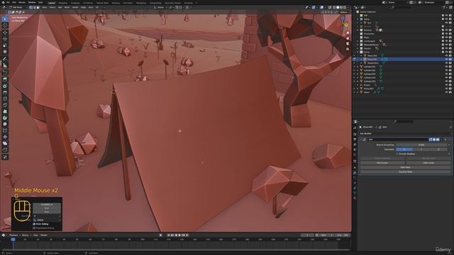 20. Creating Low Poly Buldings - Part 3