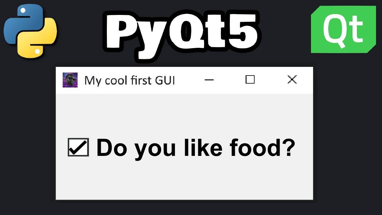 Урок №6: Python PyQt5 CHECKBOXES
