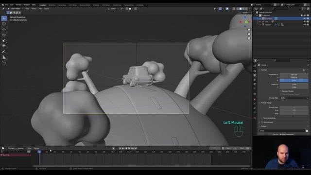 Blender Driving Animation Tutorial  Polygon Runway