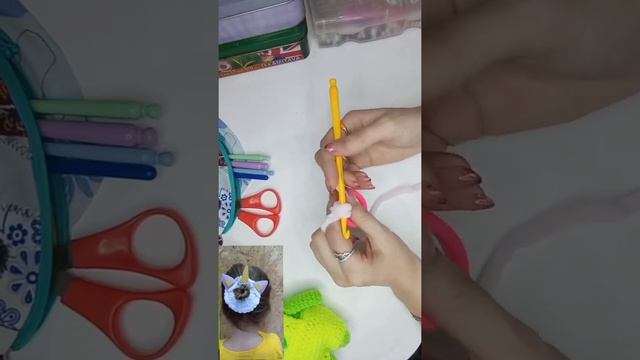 Единорог крючком для девочки.