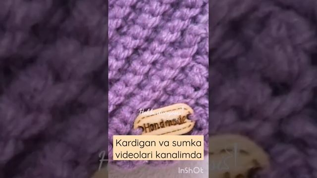 Kardigan va sumka to'qish #kardigan #sumka #toqish