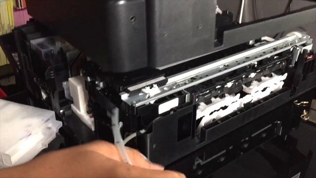 BROTHER DCP-T310W, T710W, T510W SERIES, HOW TO PUT WASTE INK TANK