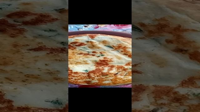 Луковые лепешки.