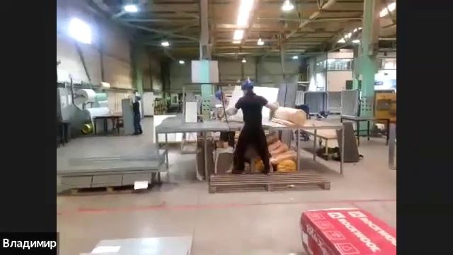 АВЗ напольная разметка и улучшения