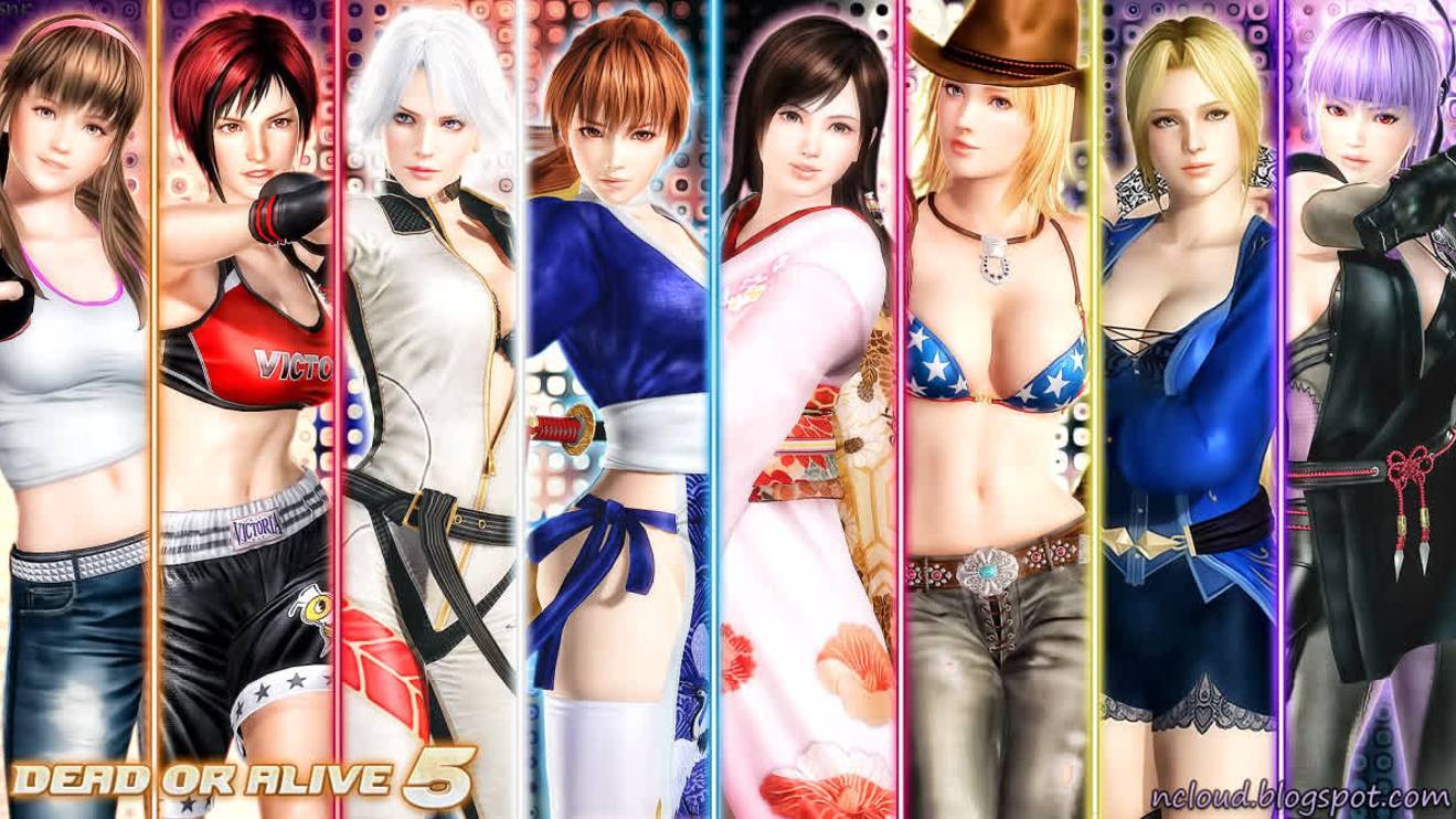 Обзоры игры - Dead or Alive 5 - 6 (Драки сражения битвы экшен) # 15. PC - HD - Full. 1080p.