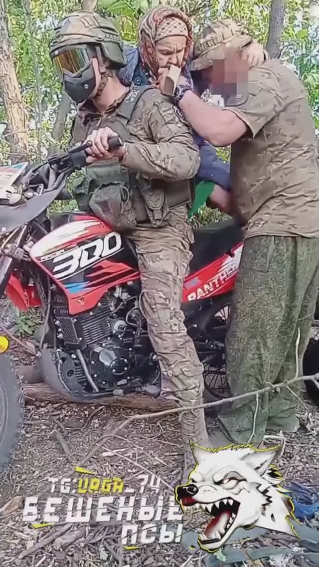 Эвакуации бабульки из н.п. Ивановка.