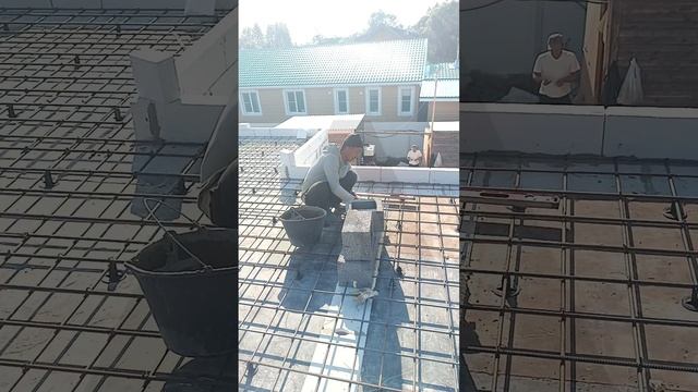 ГОТОВИМСЯ К ЗАЛИВКЕ ПЕРЕКРЫТИЯ и ЛЕСТНИЦЫ