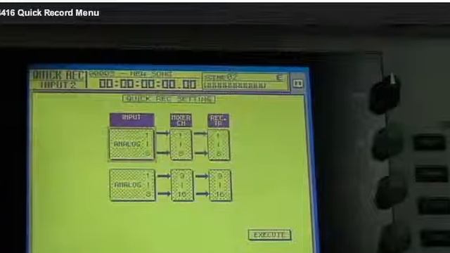 aw4416-quck record menu