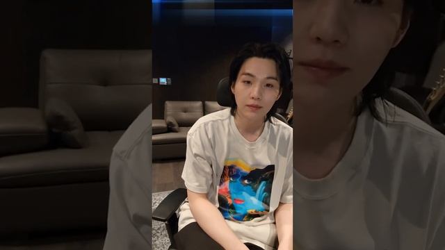 WEVERSE  06. 08. 2023  SUGA LIVE  Yoongi
