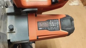Апгрейд торцовочной пилы Black& decker Bes 701. Плавный пуск.