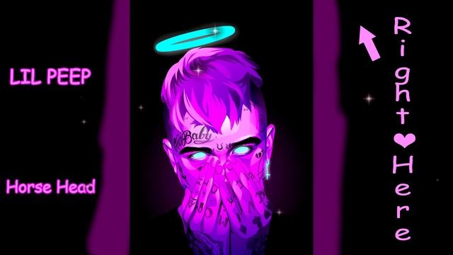 Lil Peep feat  Horse Head  - right here (slowed + reverb)