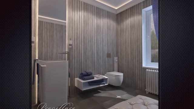 Дизайн санузла, санузел в минимализме, интерьер гостевого санузла